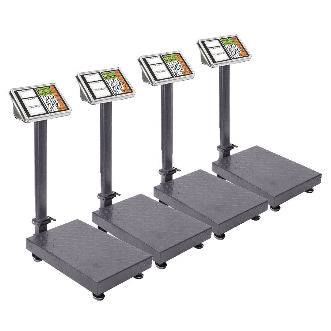SOGA 4X 300kg Electronic Digital Platform Scale Computing Shop Postal ...