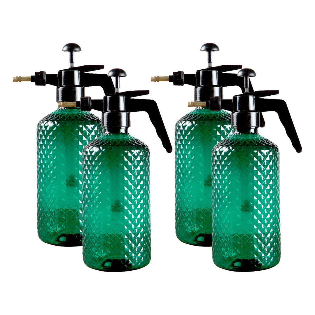 SOGA 4X 2 Liter Mist Water Spray Bottle Hand Held Pressure Adjustable ...