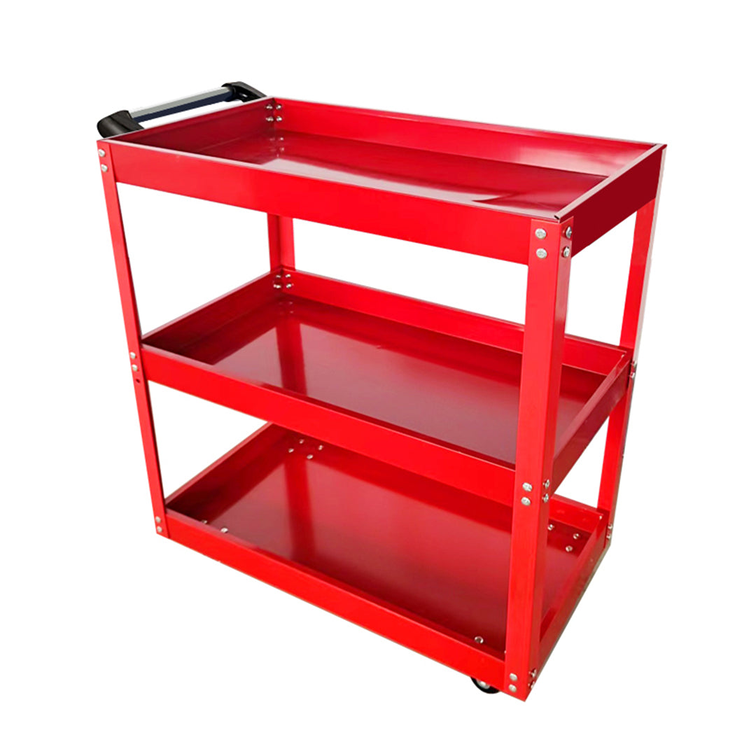 SOGA 3 Tier Tool Storage Cart Portable Service Utility Heavy Duty Mobi ...