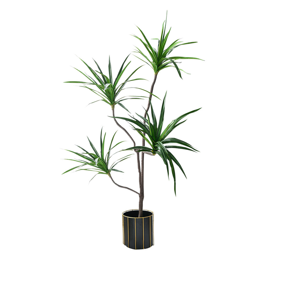 SOGA 180cm SOGA 180cm Realistic Artificial Dracaena, Rubberised Silk C ...