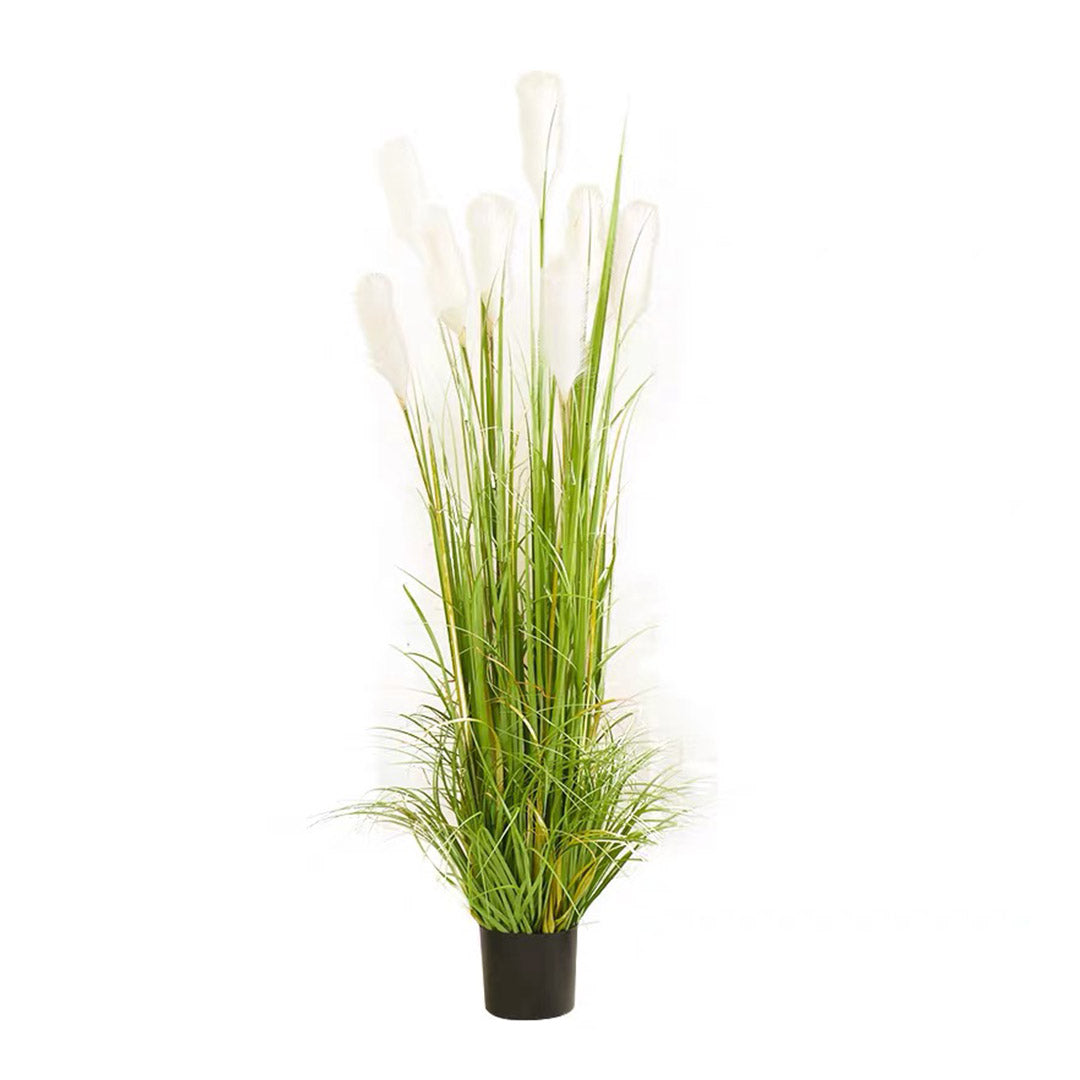 SOGA 120cm Nearly Natural Plume Grass Artificial Plant – Gifts Hub ...