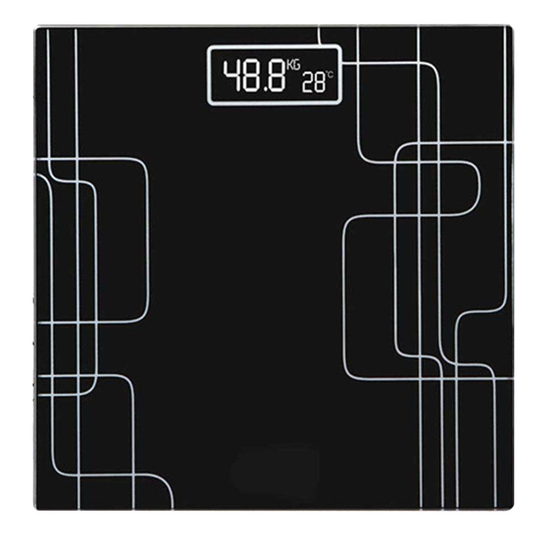 SOGA 180kg Electronic Talking Scale Weight Fitness Glass Bathroom Scal ...