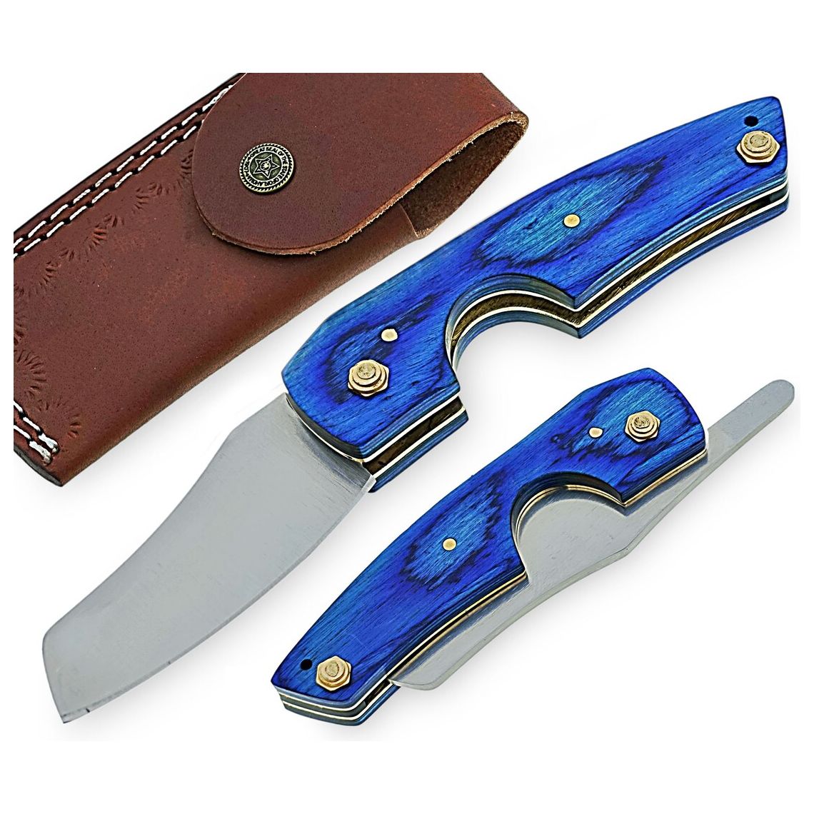 CIG-04 Cigar cutter custom handmade D2 Steel Folding,3 in 1,folding kn ...