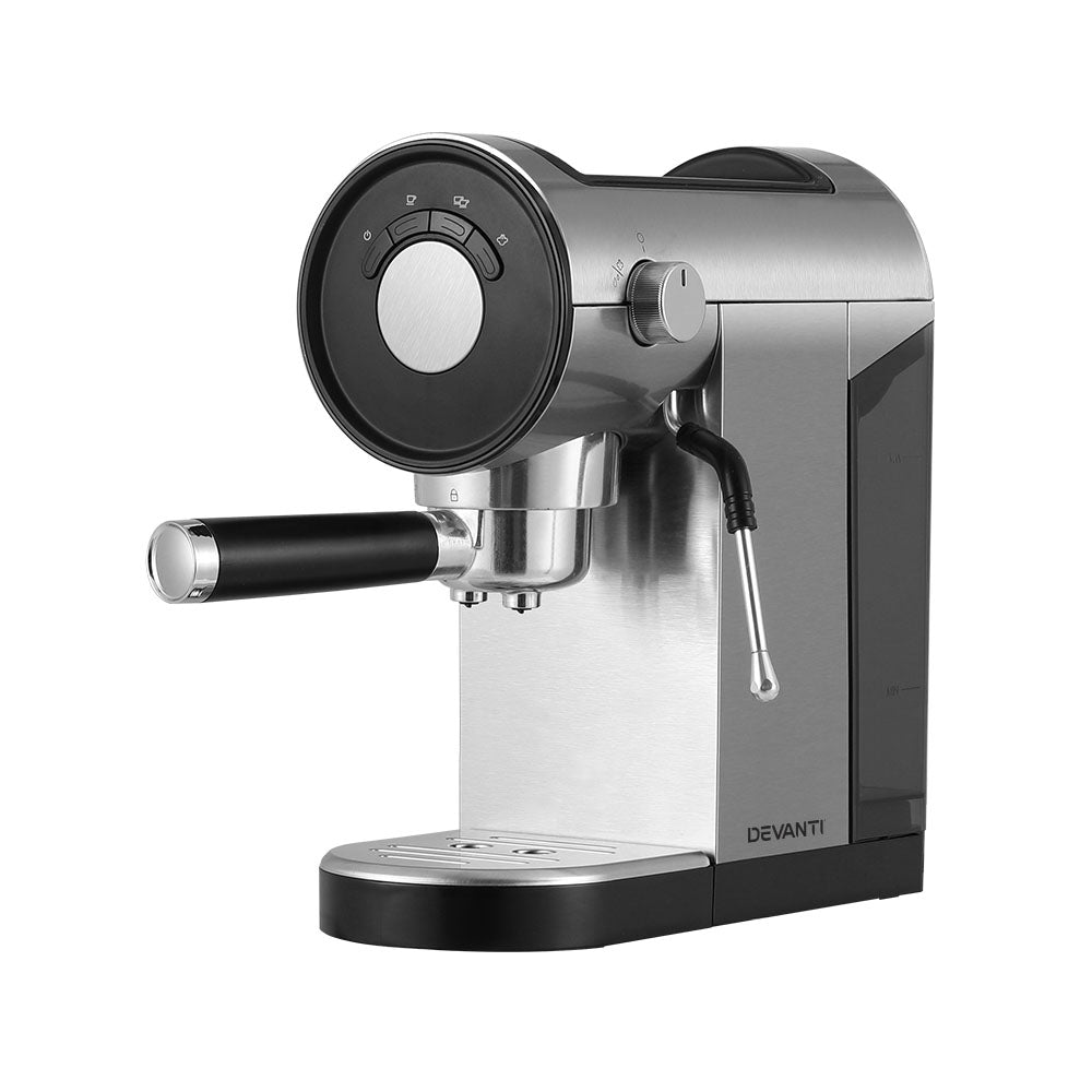 Devanti 20 Bar Coffee Machine Espresso Cafe Maker – Gifts Hub Australia