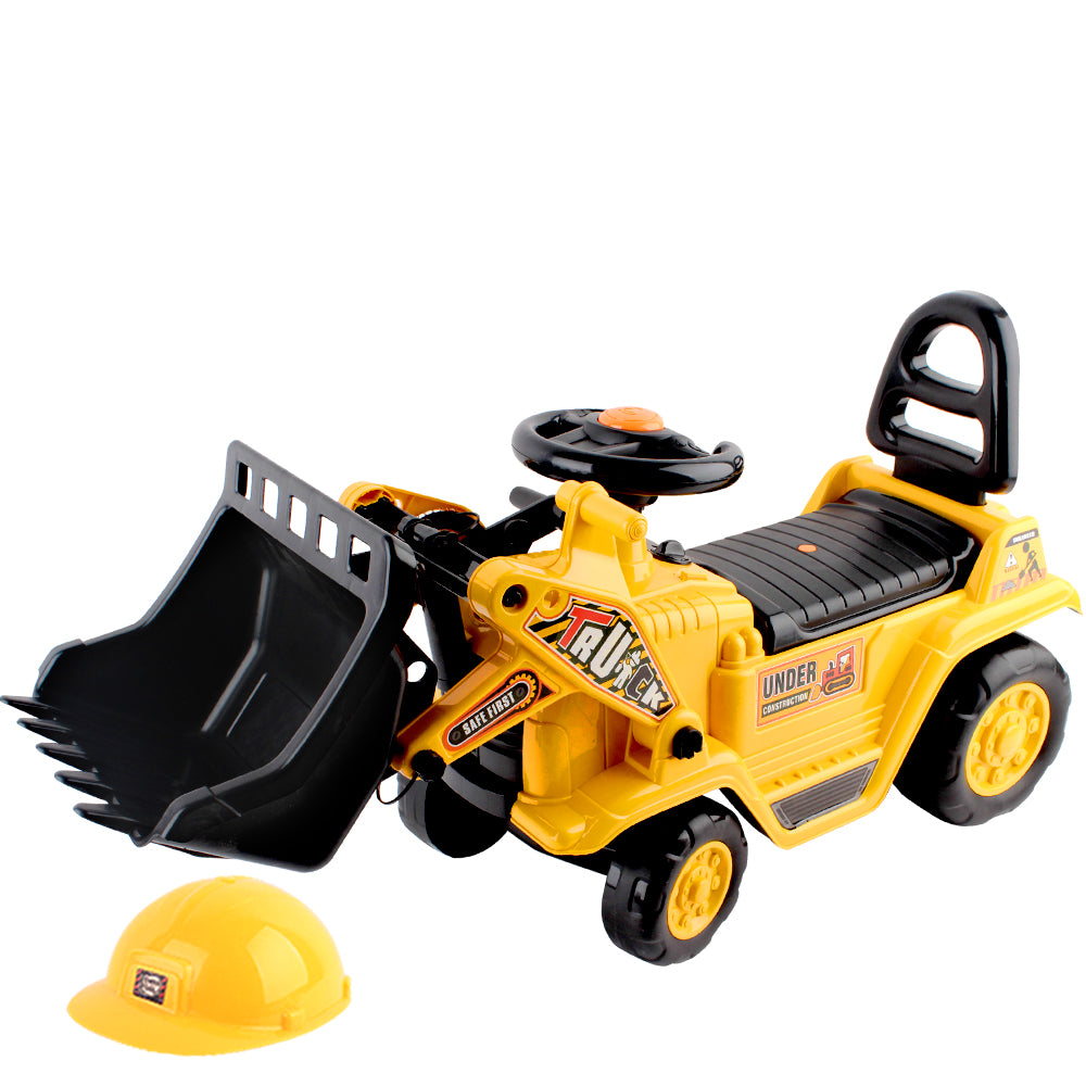 Keezi Ride On Car Toys Kids Excavator Bulldozer Sandpit Digger Car Pre ...