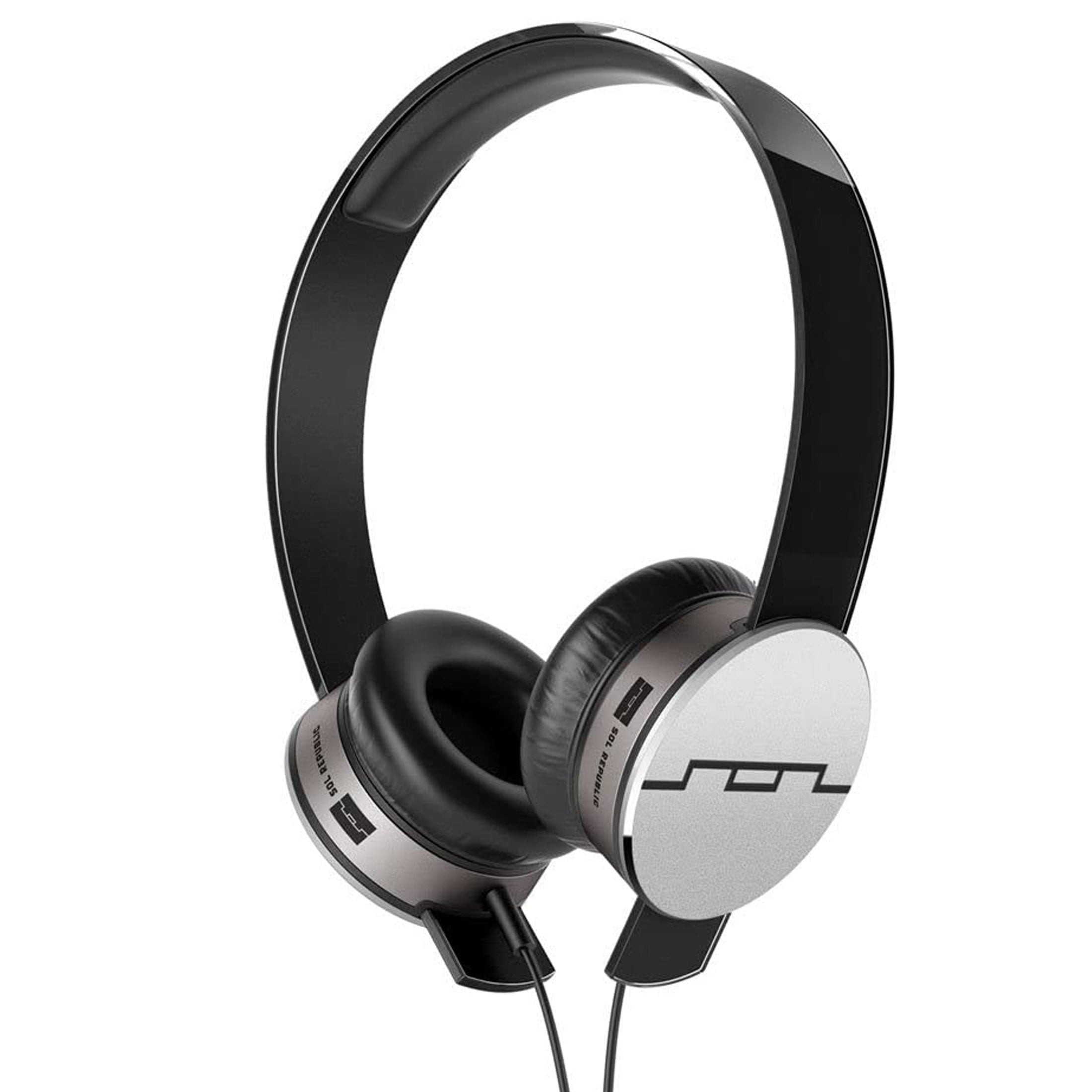 SOL Republic Tracks HD High Def V10 Headphones On Ear Wired Black ...