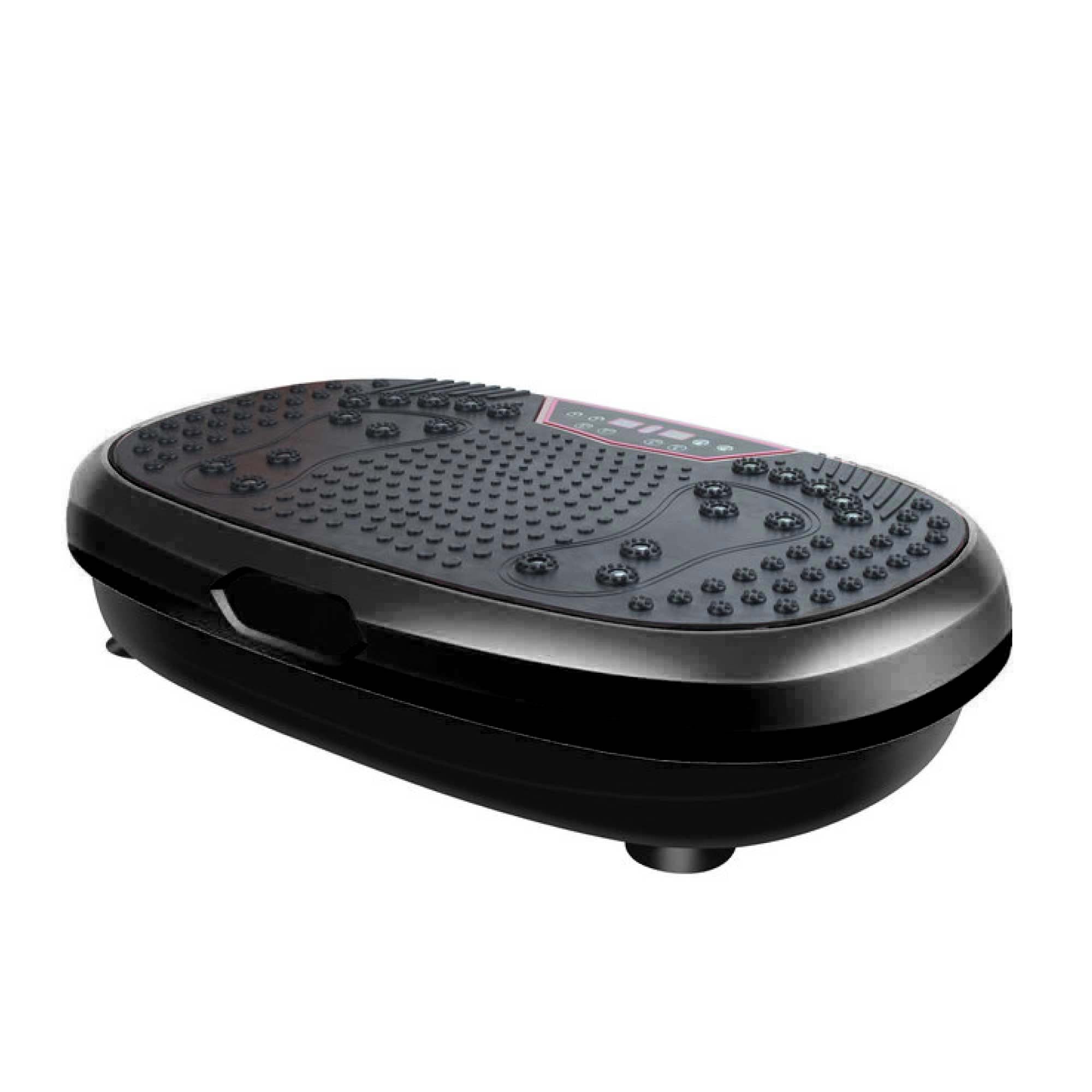 Black Mini Vibration Platform - Magnet Therapy Vibrating Machine Exerc ...
