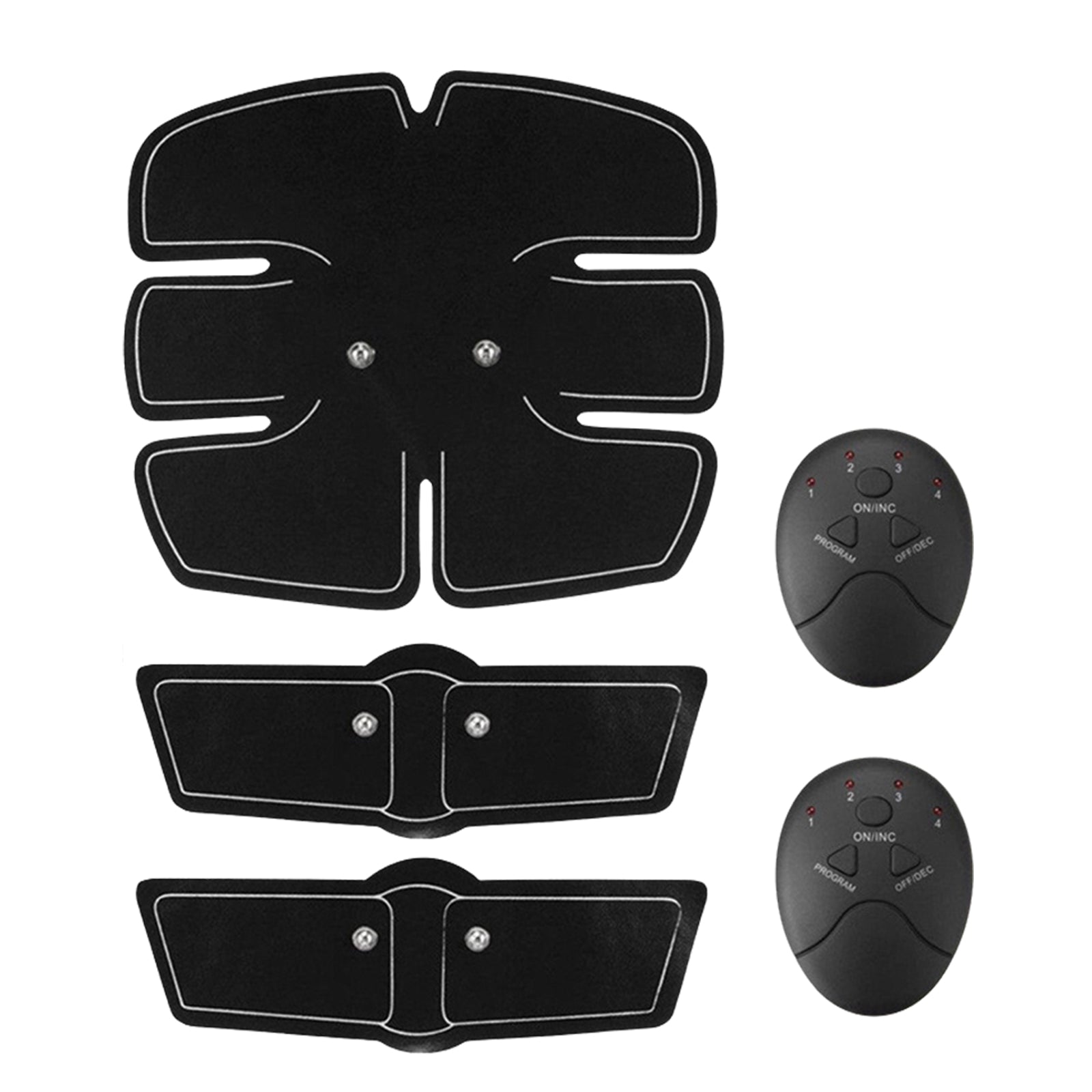 Fitrain Abdominal Fitness Device Muscle Patch Vibration Massage Heatin ...