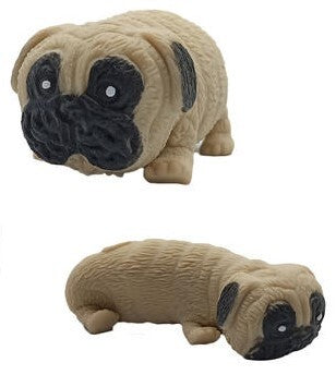 Stretch Pug Fidget Anti Stress Sensory Squishy Dog Puppy Autism Anxiet ...