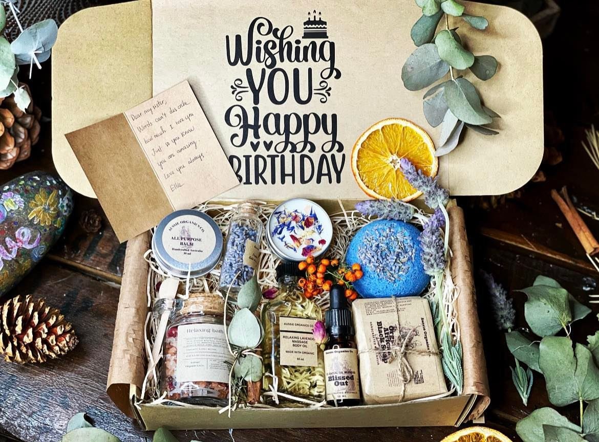 Personalised Birthday Gift Box, happy birthday gift, gift for her, bir ...