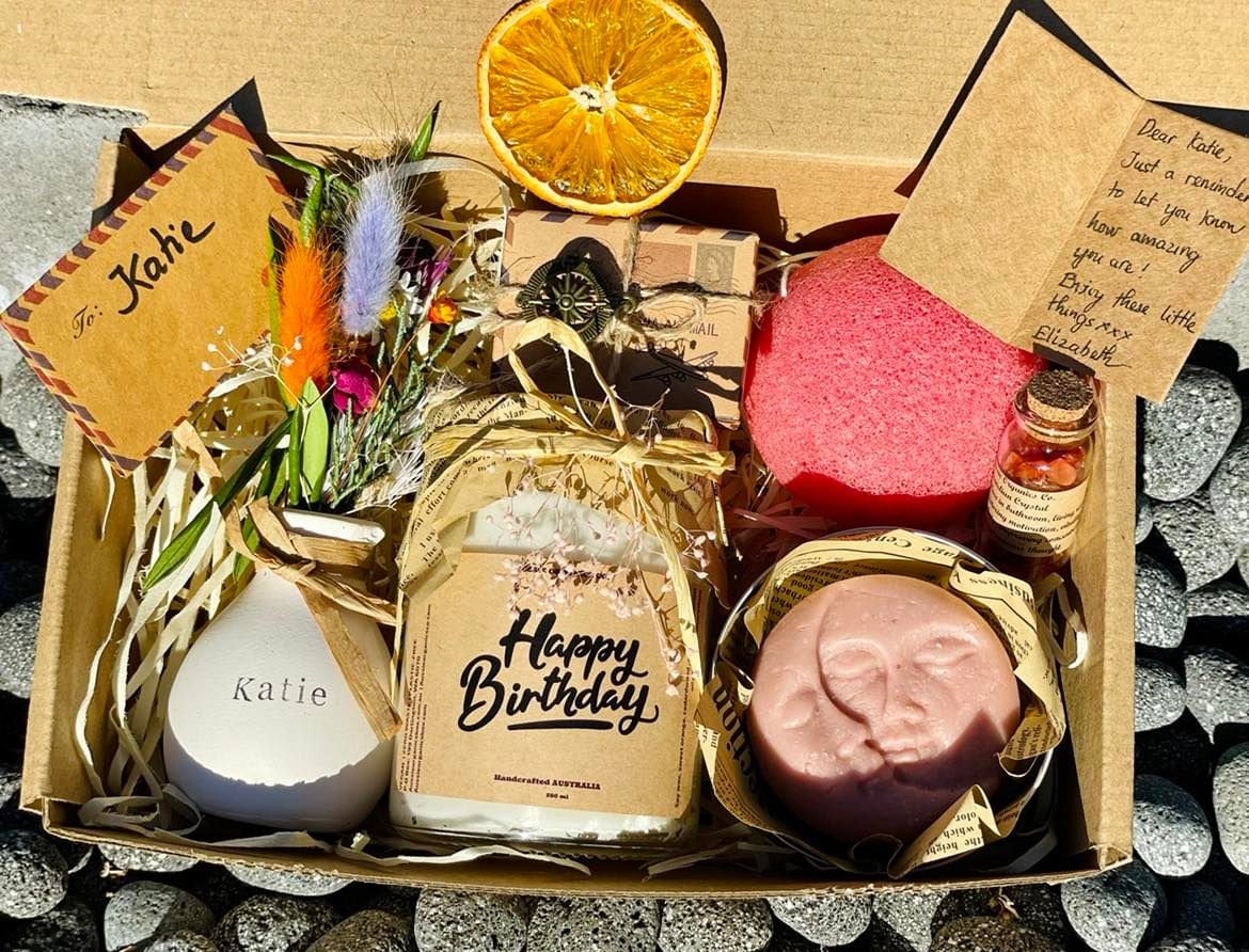 Personalised birthday self care gift box – Gifts Hub Australia