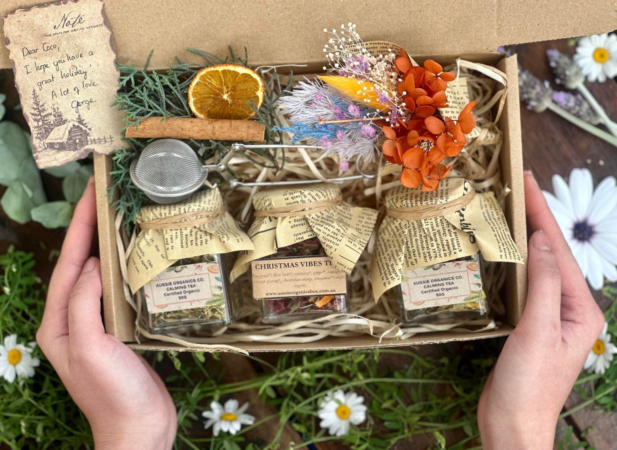 Certified organic tea gift set – Gifts Hub Australia