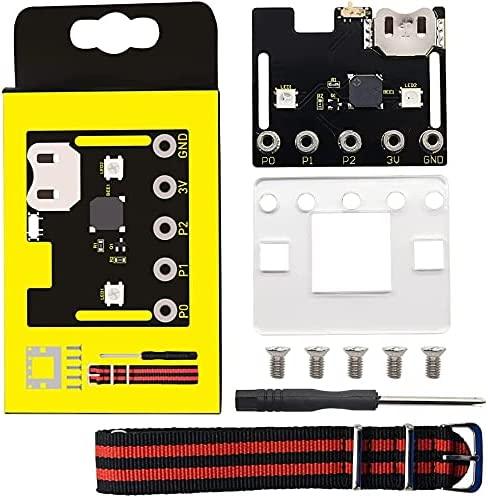 KEYESTUDIO BBC Microbit Power Board Starter Kit Smart Watch Coding Kit ...