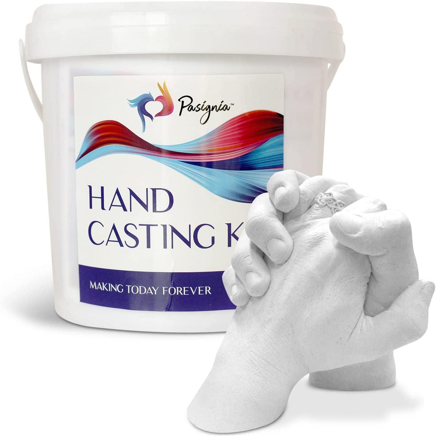 Hand Casting Kit for Couples, Adults, Keepsake – DIY Plaster Statue Ca ...
