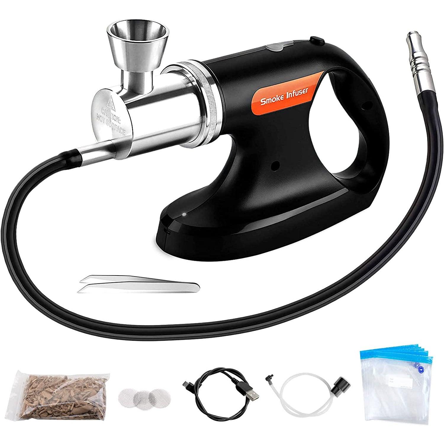 Cocktail Smoker Gun Kit with Wood Chips, NEXT-SHINE Portable Food Rech ...