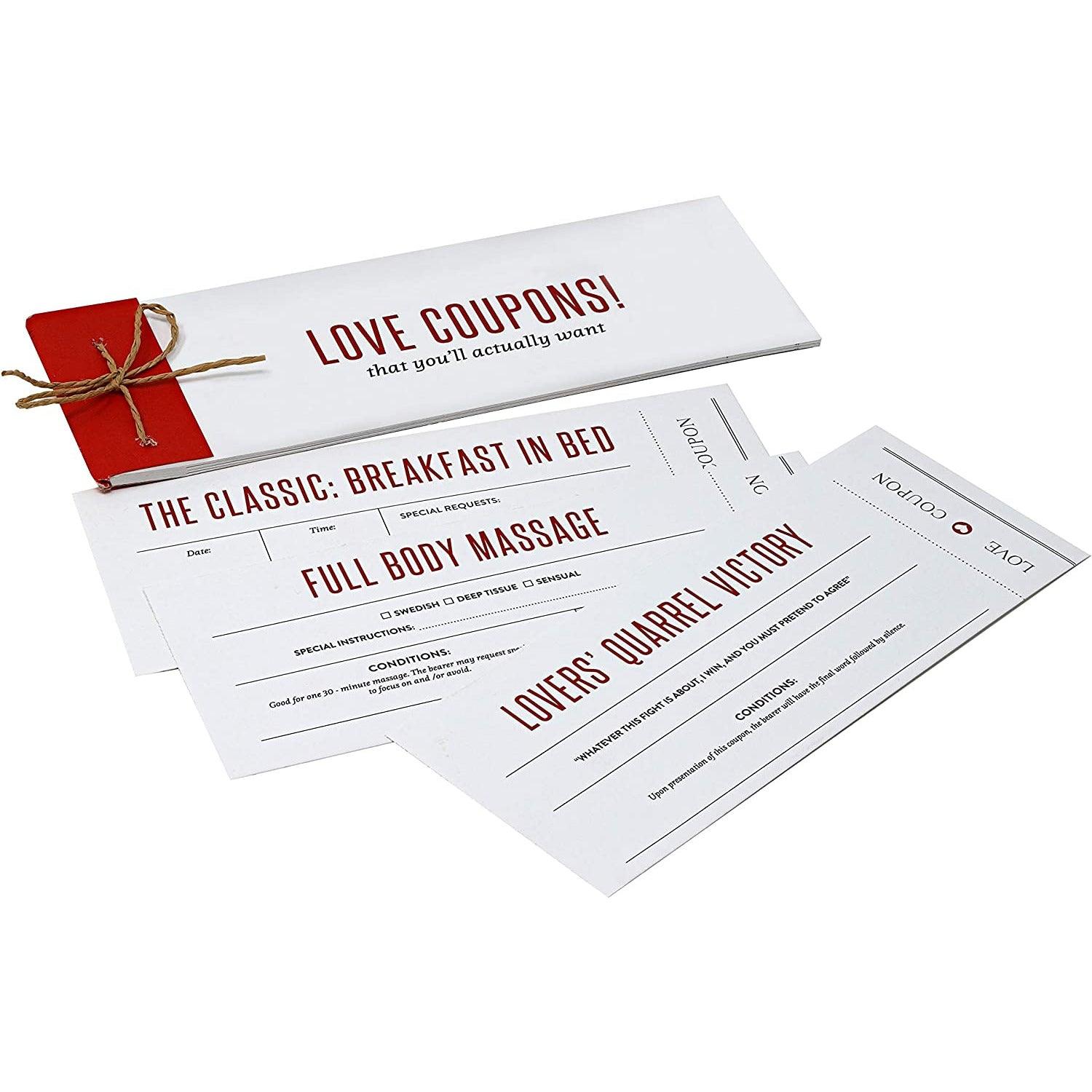 Love Coupons for Couples – 15 Romantic Vouchers For Him or Her | Perfe ...
