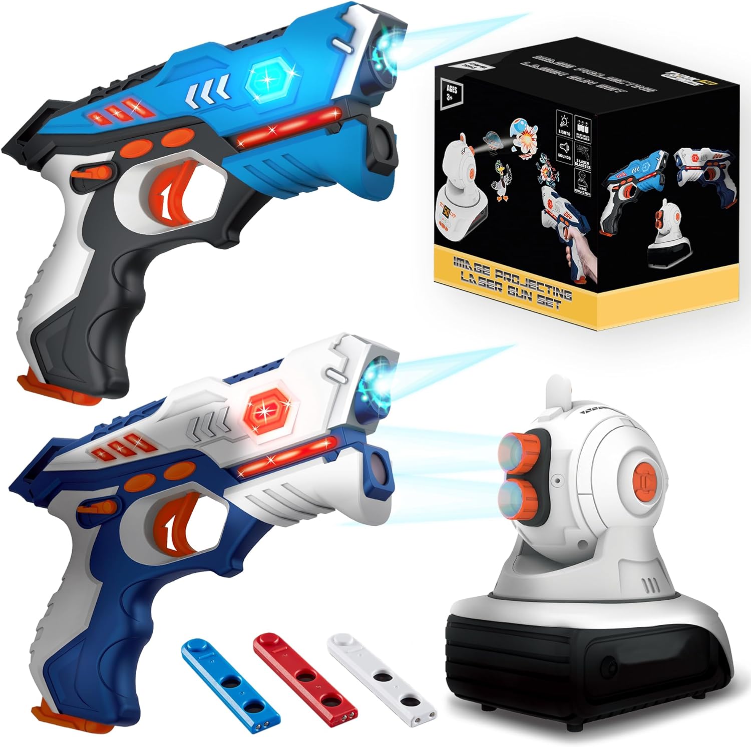 Think Gizmos Infrared Laser Tag Set with Gun & Single Player Projector ...
