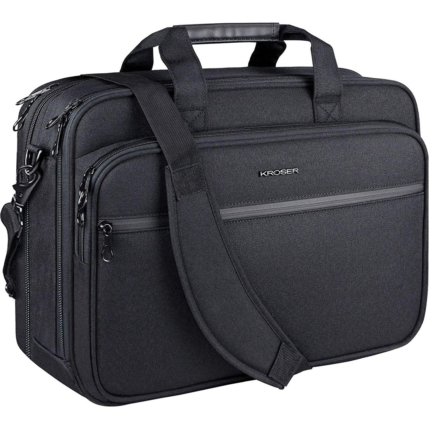 KROSER 18" Laptop Bag Premium Laptop Briefcase Fits Up to 17.3 Inch La ...