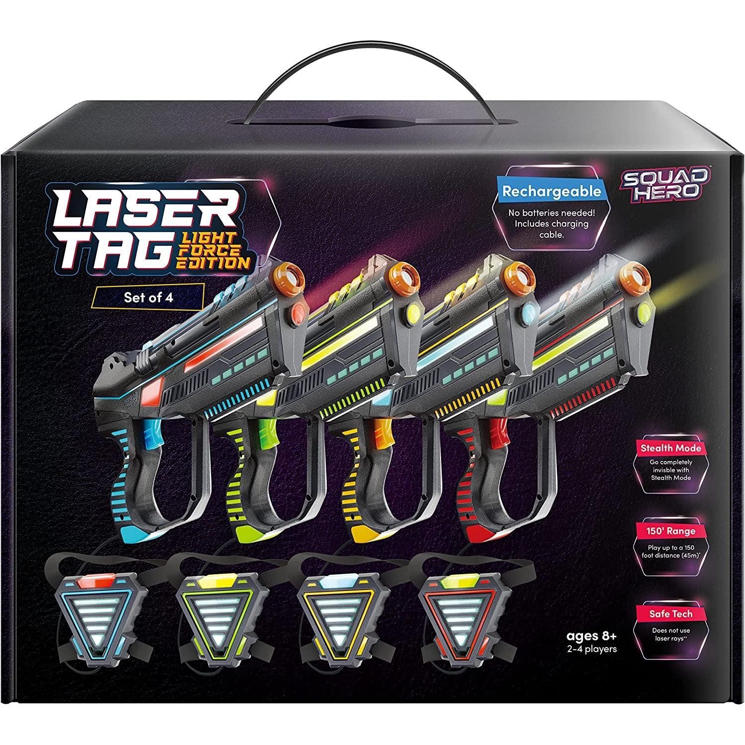 Rechargeable Laser Tag Set for Kids, Teens & Adults, with Gun & Vest S ...