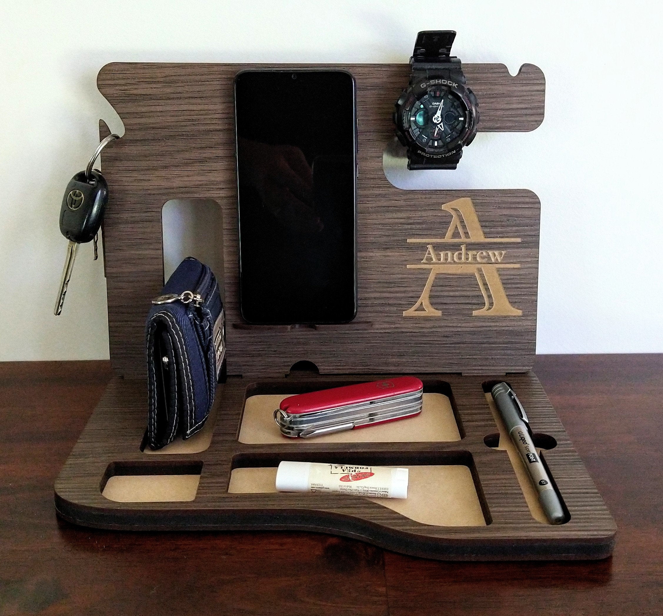 Personalised Docking Station - Woodgrain MDF version - Includes Avenge ...